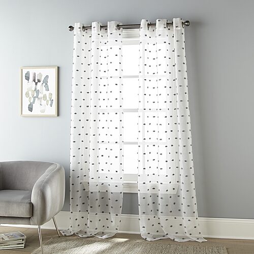 Click here for Stratford Park Celyn Grommet Top Sheer Set of 2 Cu... prices