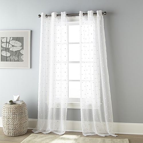Click here for Stratford Park Celyn Grommet Top Sheer Set of 2 Cu... prices