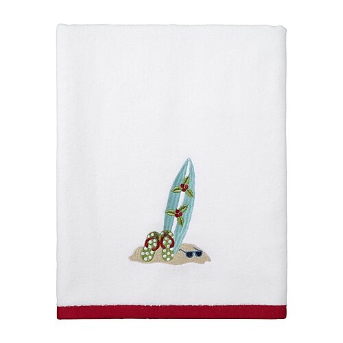 Click here for Avanti Flamingo Jingle Holiday Cotton Bath Towels prices