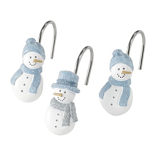 Click here for Avanti Frosty Friends Shower Curtain Hooks  One Si... prices
