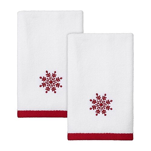 Click here for Avanti Sparkle Snowflakes Holiday 2-Pc. Fingertip... prices