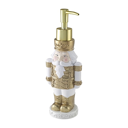 Click here for Avanti Nutcracker Gold Holiday Resin Soap/Lotion D... prices