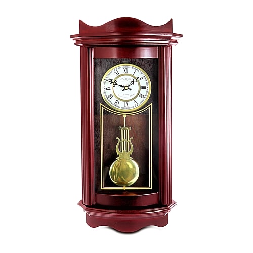 Click here for Bedford Clock Collection Weathered Chocolate Cherr... prices