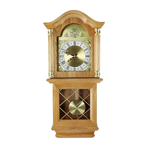 Click here for Bedford Clock Collection Classic 26 Golden Oak Fin... prices