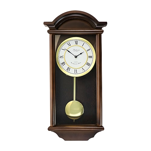 Click here for Bedford Clock Collection George 22 Chestnut Wood C... prices