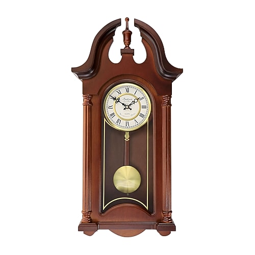 Click here for Bedford Clock Collection Delphine 27 Mahogany Chim... prices