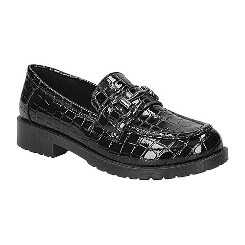Click here for Easy Street Womens Witney Comfort Loafers - Black... prices