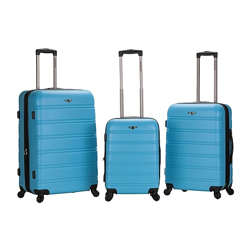 Click here for Rockland Melbourne 3-Pc. Hardside Luggage Set - Tu... prices