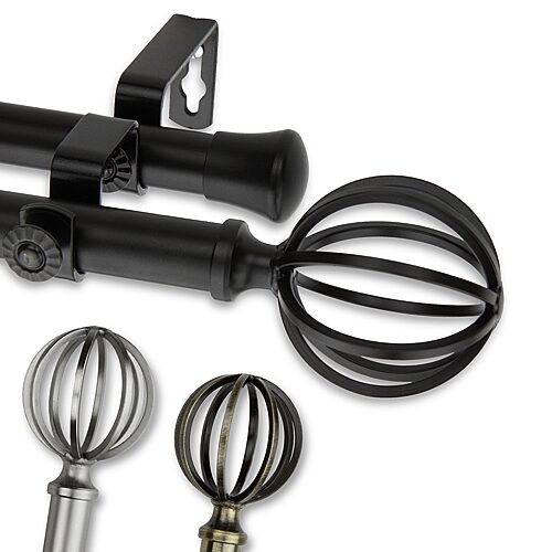 Click here for Rod Desyne Double 13/16 Adjustable Curtain Rod wit... prices