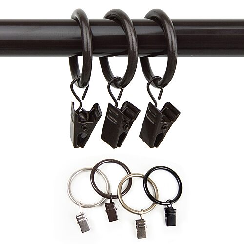 Click here for Rod Desyne Set of 10 1 Clip Rings  One Size  Beige prices