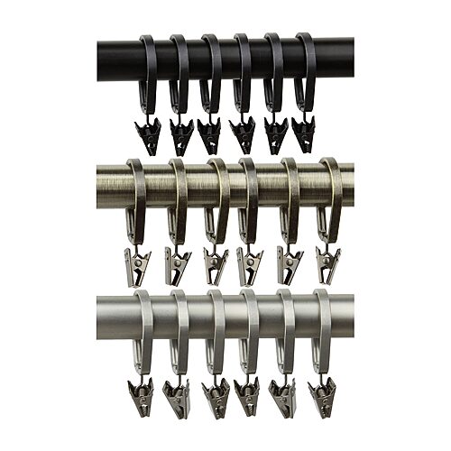 Click here for Rod Desyne Set of 10 1 Curtain Pivot Rings  One Si... prices