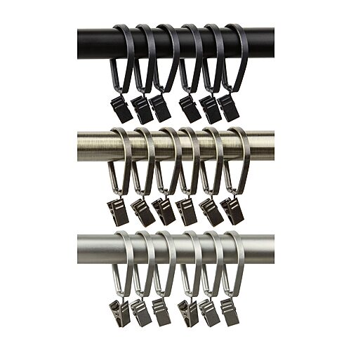 Click here for Rod Desyne Set of 10 1.375 Curtain Pivot Rings  On... prices