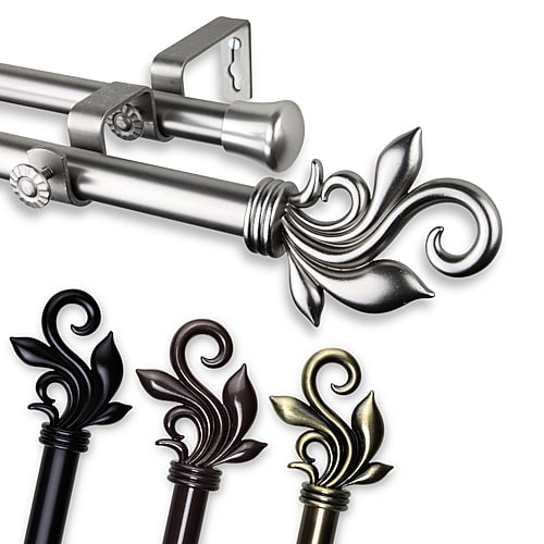 Click here for Rod Desyne Delilah 13/16 Adjustable Double Curtain... prices