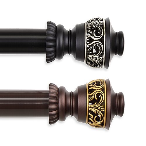 Click here for Rod Desyne Lattice 1Â½ Adjustable Curtain Rod  One... prices