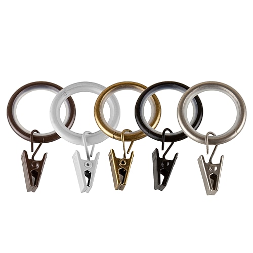Click here for Rod Desyne 7/8in Noise-Canceling 10-pc. Curtain Ri... prices