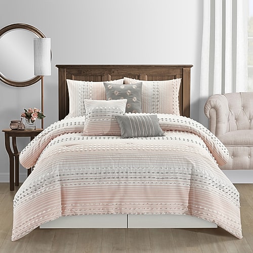 Click here for Stratford Park Jemma 7-pc. Complete Bedding Set  O... prices