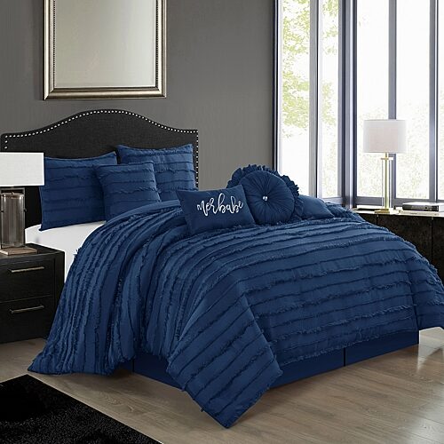Click here for Stratford Park Brielle 7-pc. Complete Bedding Set... prices