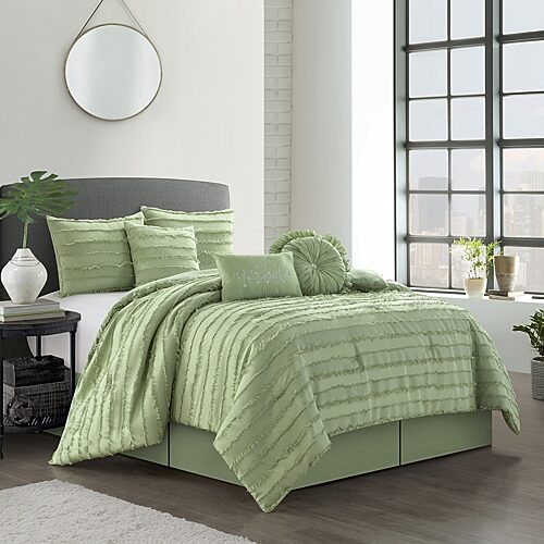 Click here for Stratford Park Brielle 7-pc. Complete Bedding Set... prices
