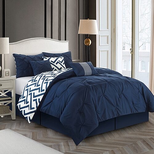 Click here for Stratford Park Loren 7-Pc. Comforter Set  King - N... prices