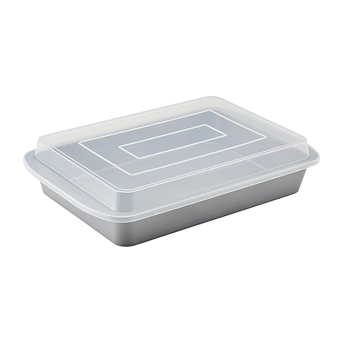 Click here for Farberware 9X13 Non-Stick Cake Pan with Lid  One S... prices