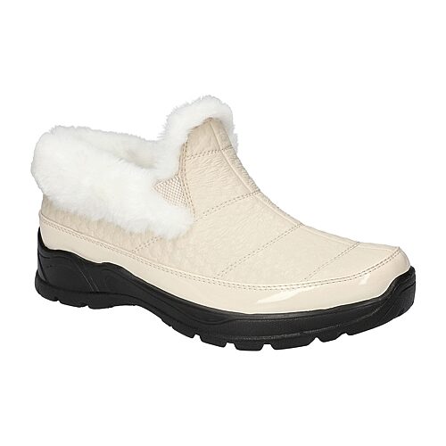 Easy Street Womens Flurry Waterproof Booties - Winter White