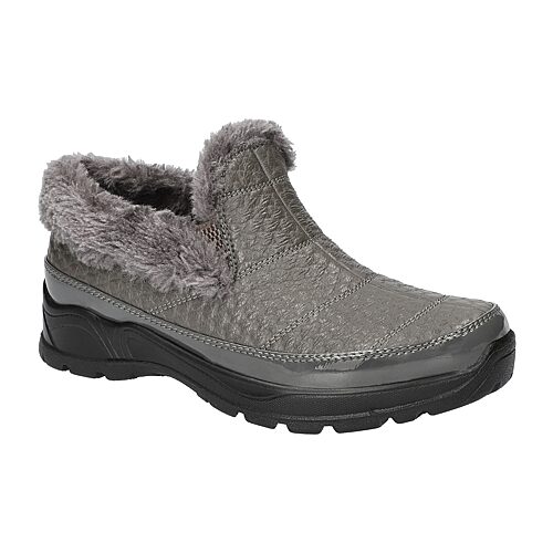 Easy Street Womens Flurry Waterproof Booties - Gray