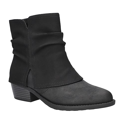 Click here for Easy Street Womens Kudos Stacked Heel Booties  8 N... prices