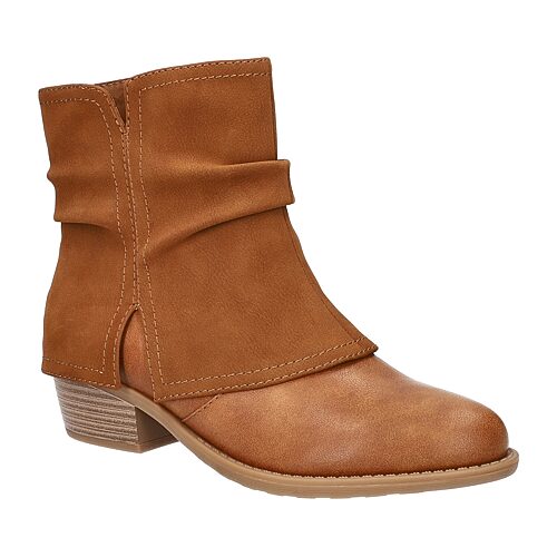 Click here for Easy Street Womens Kudos Stacked Heel Booties  6 1... prices