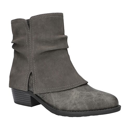 Click here for Easy Street Womens Kudos Stacked Heel Booties  7 1... prices