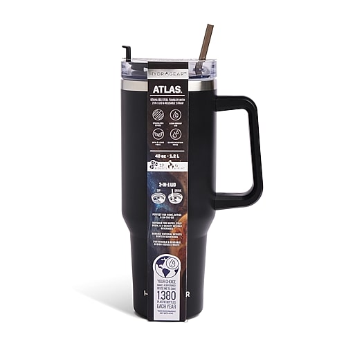 Click here for Hydragear Powder 40oz. Atlas Water Bottle with Str... prices