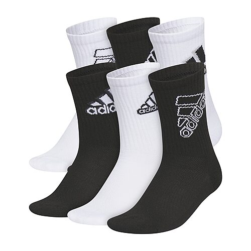 Click here for adidas Little & Big Kid Boys 6 Pair Crew Socks  La... prices