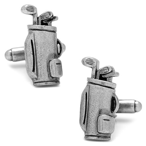 Click here for Golf Bag Cufflinks  One Size  Silver prices