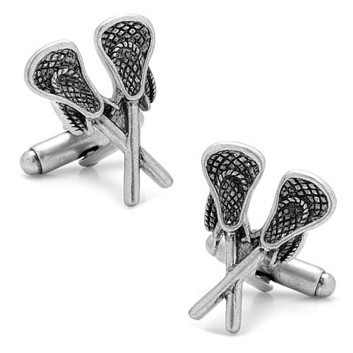 Click here for Lacrosse Cufflinks  One Size  Silver prices