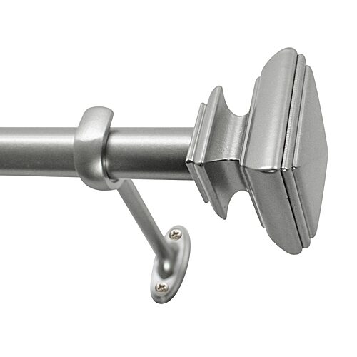 Click here for Decopolitan Square Adjustable Curtain 5/8 Rod  One... prices