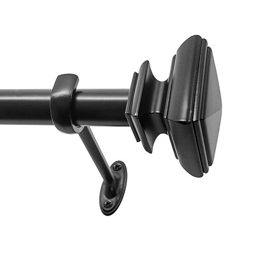 Click here for Decopolitan Square Adjustable Curtain 5/8 Rod  One... prices