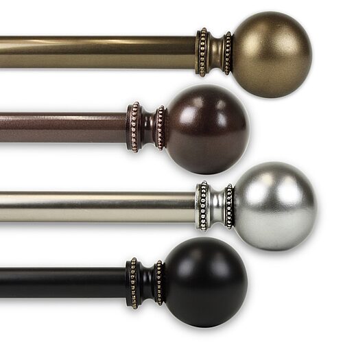 Click here for Rod Desyne Jordana 13/16 IN Adjustable Curtain Rod... prices