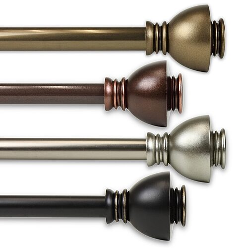 Click here for Rod Desyne Alma 13/16 IN Adjustable Curtain Rod  O... prices
