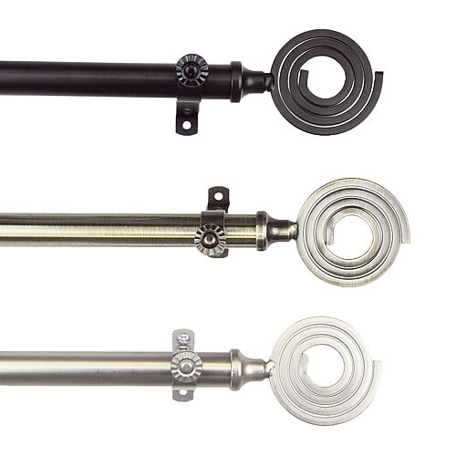 Click here for Rod Desyne 13/16 Adjustable Curtain Rod with Coil... prices
