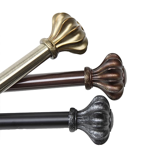 Click here for Rod Desyne Flair 13/16 Adjustable Curtain Rod  One... prices
