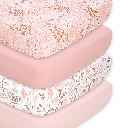 Click here for The Peanutshell Whimsical Floral Microfiber 4 Pack... prices