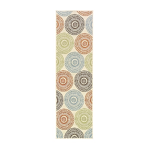 Click here for Covington Home Majorca Floral Medallions 27X90 Ind... prices