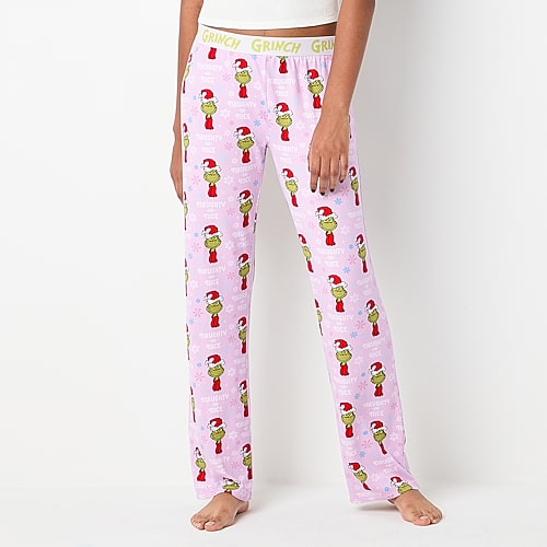 Click here for Womens Easy-on + Easy-off Juniors Grinch 1 Pair Pa... prices
