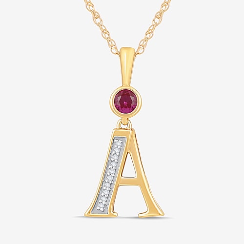 Click here for A Womens Lab Created Red Ruby 14K Gold Over Silver... prices