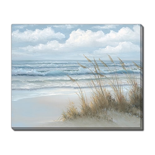 Click here for Streamline Art Sea Oats Canvas Art  One Size  Blue prices
