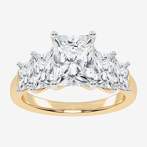 Click here for (G / Vs2-Si1) Womens 3 1/2 CT. T.W Lab Grown White... prices