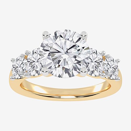 Click here for (G / Vs2-Si1) Womens 3 1/2 CT. T.W Lab Grown White... prices
