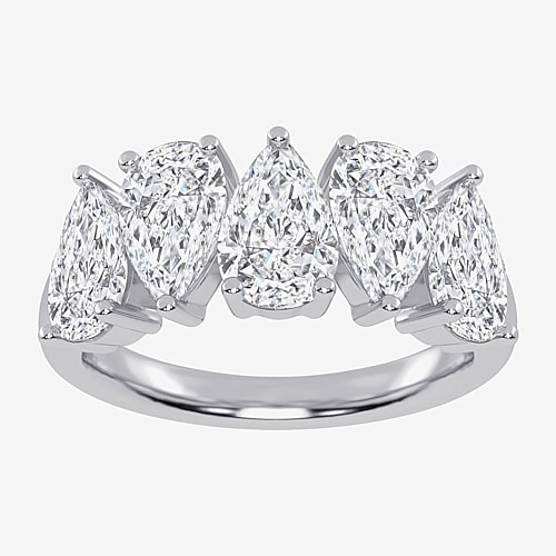Click here for (G / Vs2-Si2) Womens 2 1/2 CT. T.W. Lab Grown Whit... prices