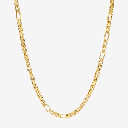 Click here for Womens 14K Gold 22 Inch Link Chain Necklace  One S... prices