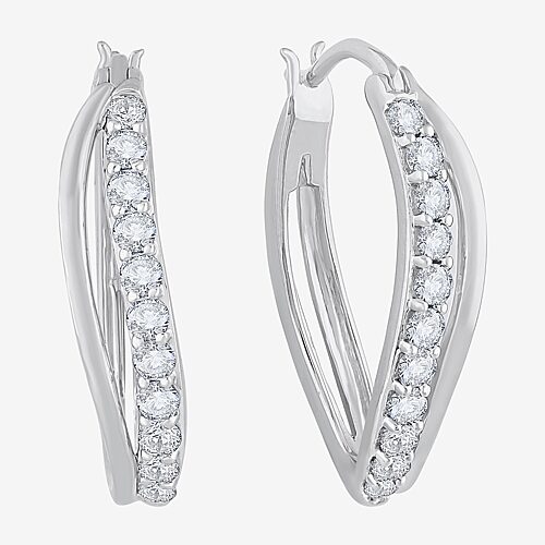 Click here for DiamonArt White Cubic Zirconia Sterling Silver 24.... prices