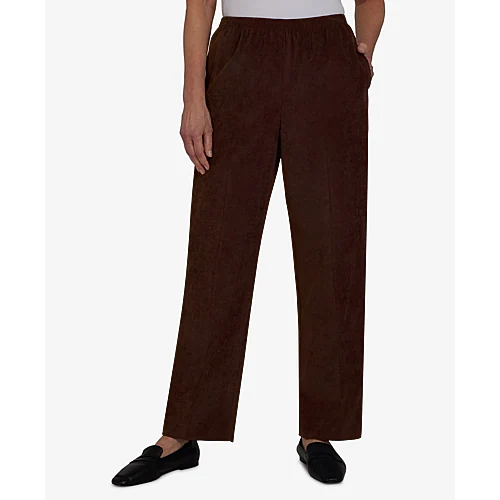 Click here for Alfred Dunner Classics Womens Straight Corduroy Pa... prices